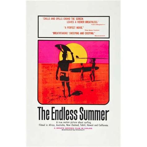 The Endless Summer Movie Poster 11 X 17