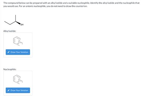 Solved The Compound Below Can Be Prepared With An Alkyl
