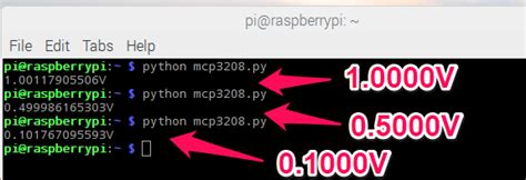 5ドル！ラズパイ・ゼロ（raspberry Pi Zero）でiot 8 A Dコンバータの利用5 Mcp3208 電子工作の環境向上