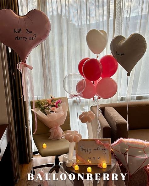 서귀포풍선 벌룬베리💜 제주도꽃풍선 서귀포꽃풍선 서귀포풍선꽃다발 서귀포촬영소품 💍벌룬베리 프로포즈 세팅💍 호텔 객실 프로포즈 세팅입니다 파크션샤인 제주 호텔에서 벌룬
