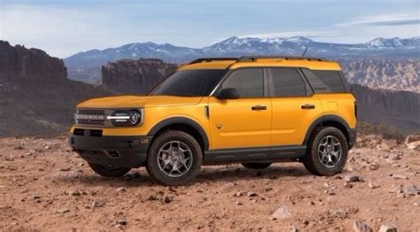 2023 Ford Bronco Sport Colors Exterior And Interior