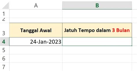 Rumus Edate Excel Untuk Menghitung Tanggal Jatuh Tempo Neicytekno