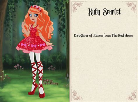 Ruby Scarlet By Glittertiara On Deviantart