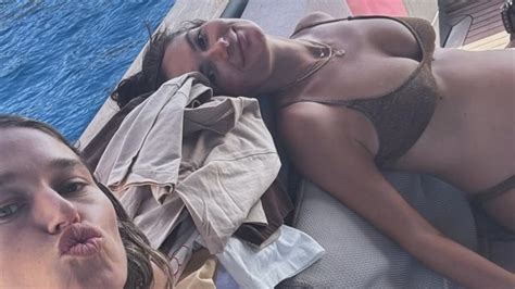 Chloe Fisher And Ellidy Pullins 180k Italian Superyacht Summer With