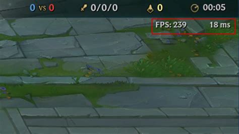 How To Show FPS And Ping In LoL With A Shortcut In