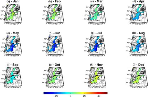 Temporal Evolution Of The Air Sea Co 2 Flux Between 1998 And 2011 Based Download Scientific