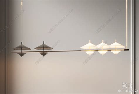 现代吊灯3d模型下载【id 1123924103】 知末3d模型网