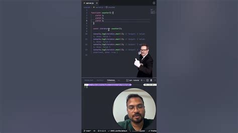 generator in javascript how they work with example javascript code