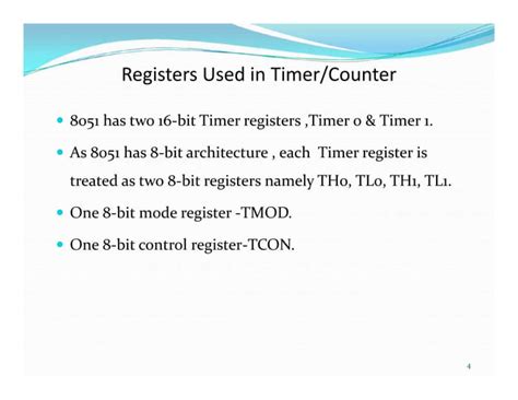 Timer And Counter In 8051 Microcontroller Pdf Timer And Counter In 8051 Microcontroller Pdf