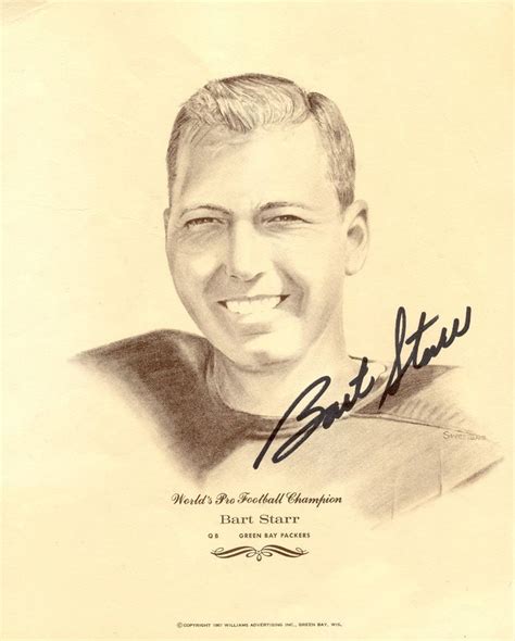 Bart Starr Psa Autographfacts℠
