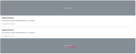 Bootstrap Cards How To Use Bootstrap 5 Cards Wikitechy