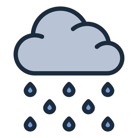 Lluvia Iconos Gratis De Clima