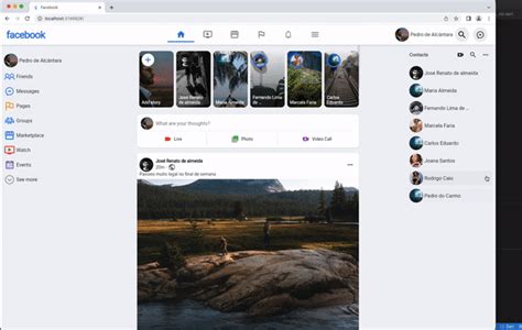 Github Luizpaulofranzflutter Responsive Fb A Ui Clone From Facebook With Responsive Features