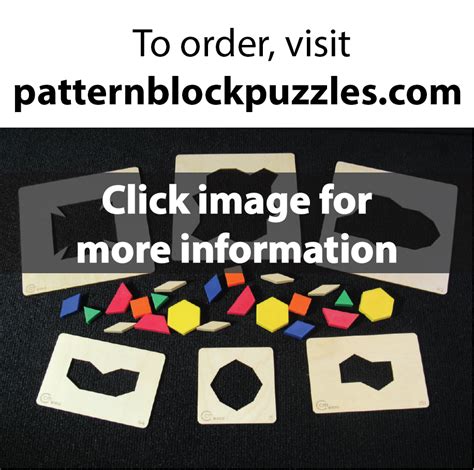 Pattern Block Puzzles Products University Of Northern Iowa EStore