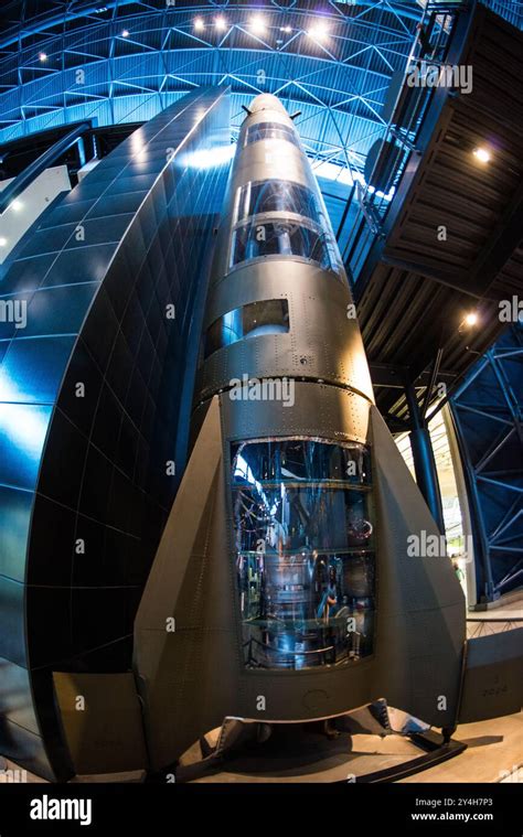 A Redstone Pgm 11 Nuclear Missile On Display At The Smithsonian National Air And Space Museums