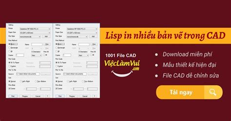 Lisp In Nhiều Bản Vẽ Trong Cad 1738 Việclàmvui Com