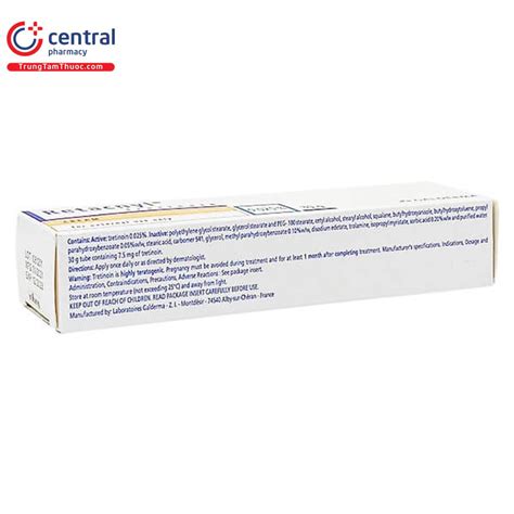 ChÍnh HÃng Kem Trị Mụn Retacnyl 0025 Sạch Ngay Trứng Cá