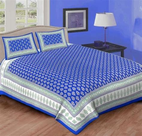 Cotton Double Bed Bedsheets At Rs 290 Set Cotton Printed Bed Sheet In