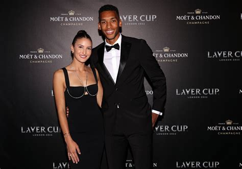 In Pictures Felix Auger Aliassime And Girlfriend Nina Ghaibi Take In