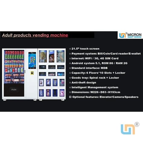 Micron Personal Care And Adult Product Vending Micron