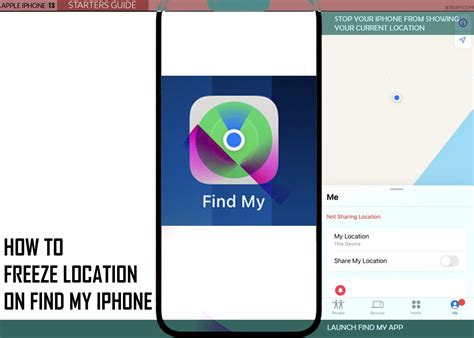 How To Freeze Location On Find My Iphone
