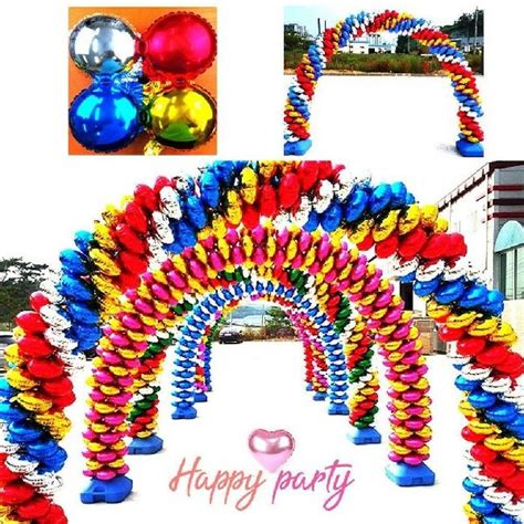 개업행사 은박풍선 아치 가랜드 세트 티몬