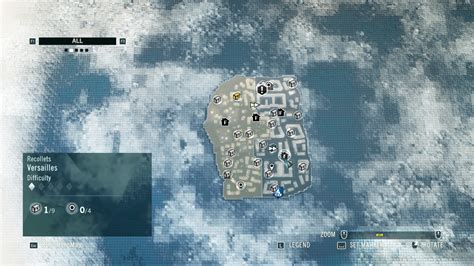 Map Assassins Creed Unity Interface In Game