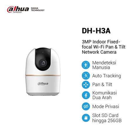 Jual Dahua Cctv Indoor Wi Fi Camera 3mp Dh H3a Cctv Indoor Cctv