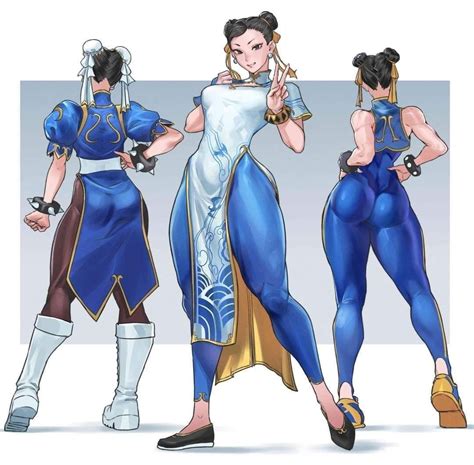 Chun Li Casual Chun Li New Outfit How To Draw Chun Li Character Design