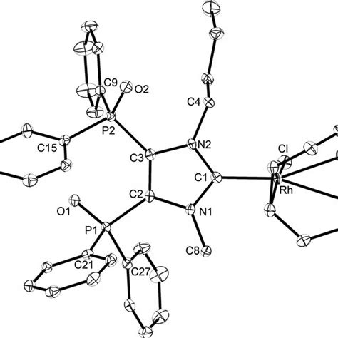 Molecular Structure Of Complex 7b One Solvent Molecule Thf And Download Scientific Diagram