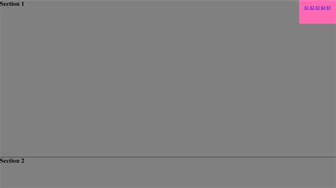 Smooth Scroll Pure Css Sample