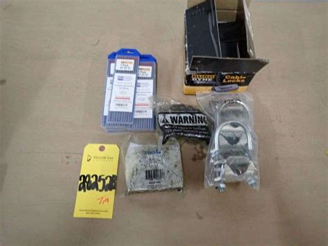 Lot Of Assorted Tooling Yellow Tag Auctions