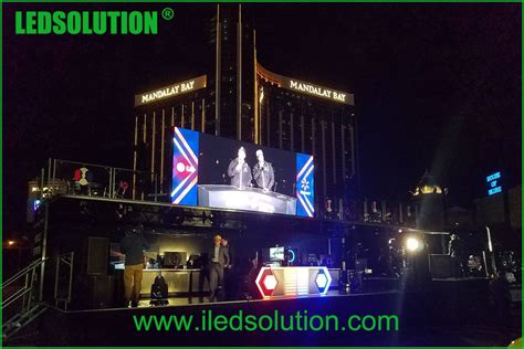 Ledsolution Outdoor P3 Led Display Project In Las Vegas Ledsolution Led Display Led Screen