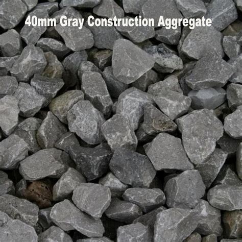 40mm Gray Construction Aggregate At ₹ 1000 Tonne Aggregate Concrete