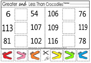 More Or Less Than By Silviya V Murphy Teachers Pay Teachers