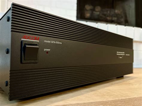 Adcom Gfa 555ms Audiophile Power Amp Reviewed