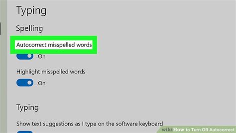 4 Ways To Turn Off Autocorrect WikiHow 4 Ways To Turn Off Autocorrect WikiHow