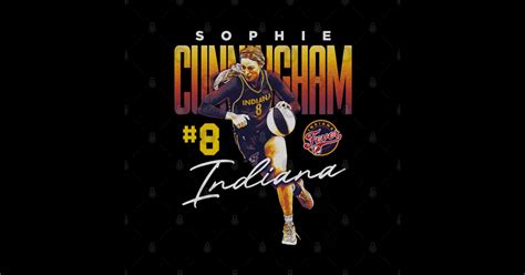 Sophie Cunningham Indiana Bitmap Sophie Cunningham Sticker Teepublic