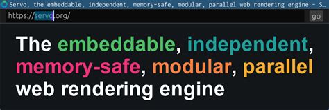 Rust 浏览器引擎 Servo 启用新的默认 Ui Oschina 中文开源技术交流社区