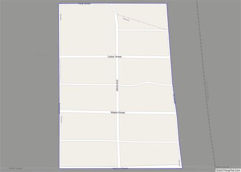 Map Of Tarnov Village Thong Thai Real