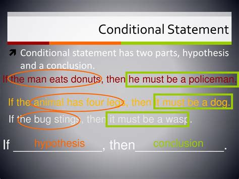Ppt Conditional Statements Converse And Counterexamples Powerpoint