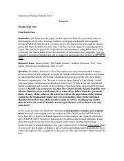 Analyzing Vertical And Horizontal Identities In Son The Naked Course Hero