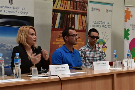 Прва панел дискусија за медиумската писменост на Филолошкиот факултет „Блаже Конески“ Скопје