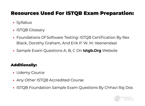 How To Prepare For And Pass Istqb Certification Symphony Solutions