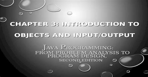 Ppt Introduction To Objects And Inputoutput Pdfslidenet