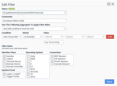 Dynamically Increase VMware Virtual Machine RAM Using ProfileUnity Liquidware Customer Support