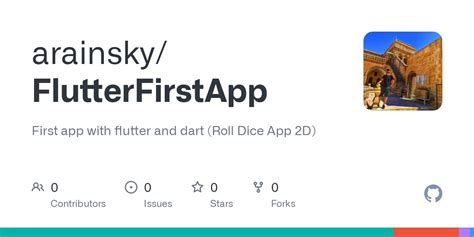 Github Aaronungerdevflutterfirstapp First App With Flutter And Dart