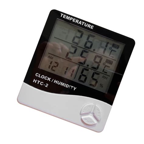 Raindrops Temperature Humidity Alarm Clock Multifunctional Temperature And Humidity Meter With