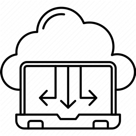 Cloud Computing Icon Download On Iconfinder On Iconfinder
