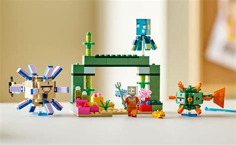 Lego Minecraft The Guardian Battle Toy Building Set 21180